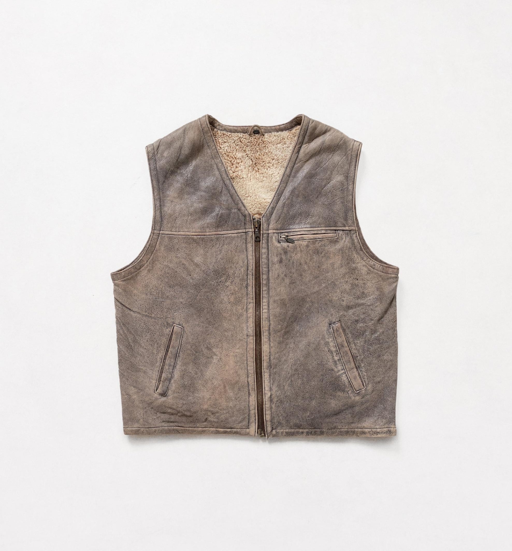 Oversize Leather Vests – Better Stay Together